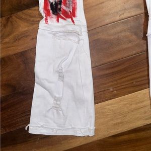 kishara | Jeans | Custom Painted Plam Trees Jeans F 1 | Poshmark